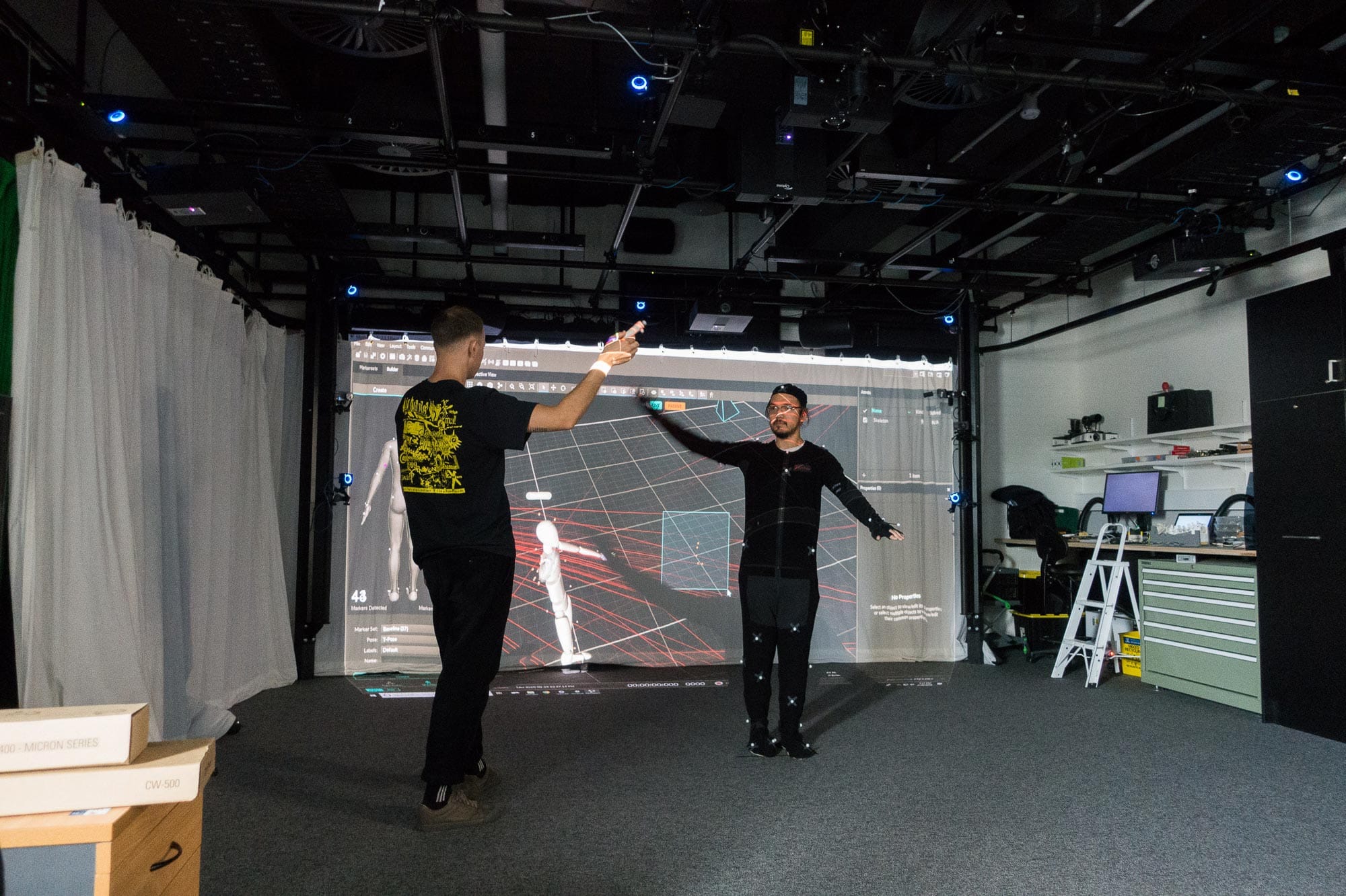 Motion-Capture and Animation Art Hack | University of Melbourne